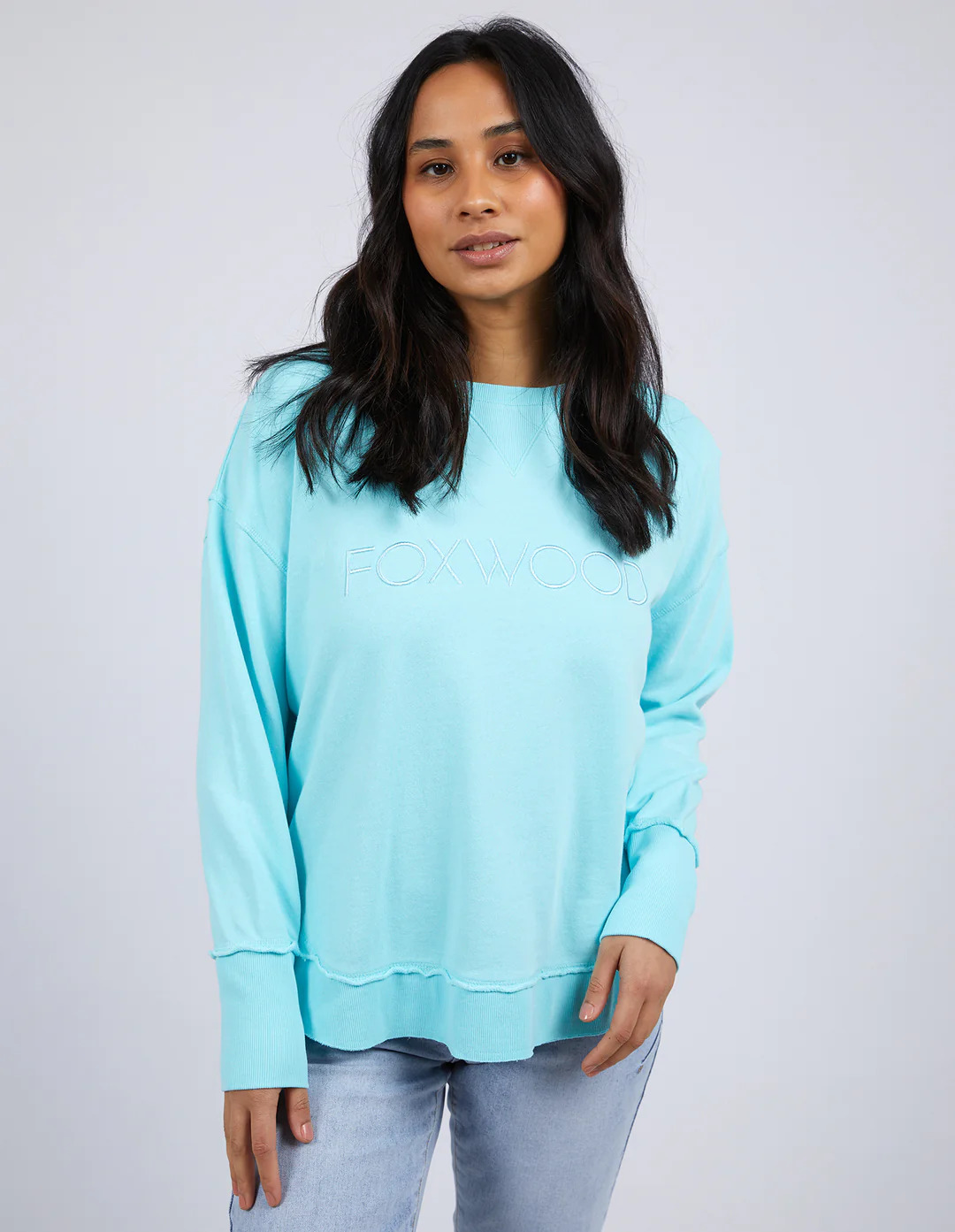 Foxwood Simplified Crew - Light Blue